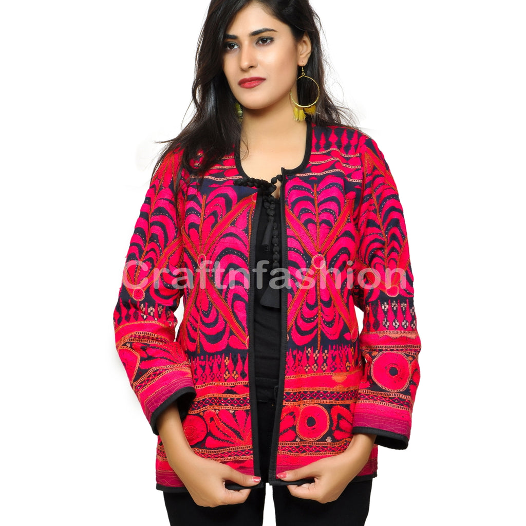 Indian Embroidered Banjara Jacket – Craft N Fashion