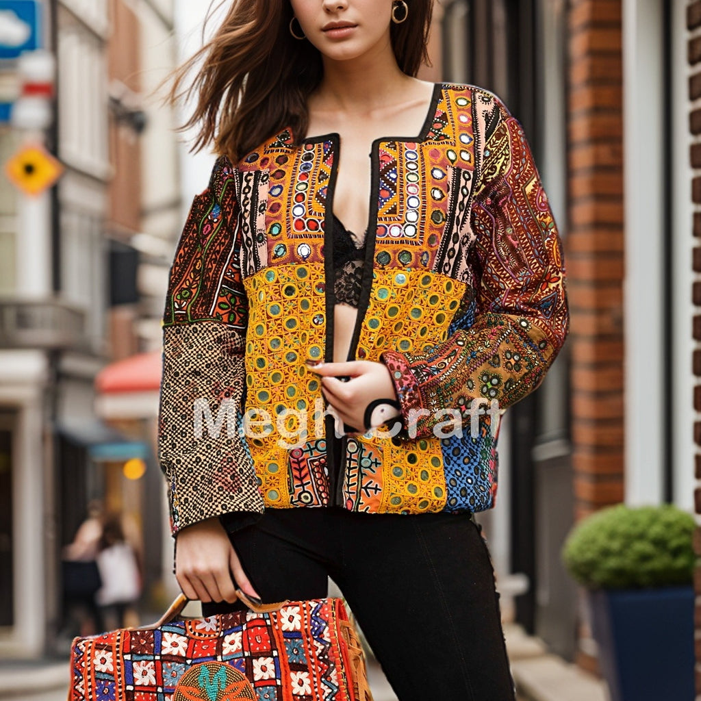 Indian Handmade Banjara Jacket – Craft N Fashion